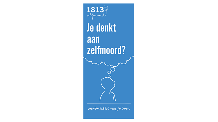 Folder Zelfmoordlijn | Zelfmoord 1813