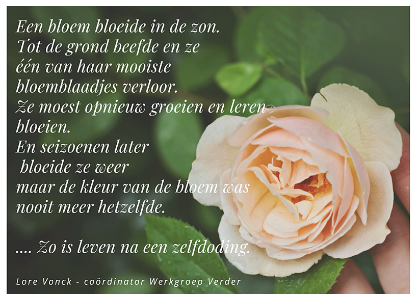 Gedichten over rouwen na zelfdoding | Werkgroep Verder na Zelfdoding